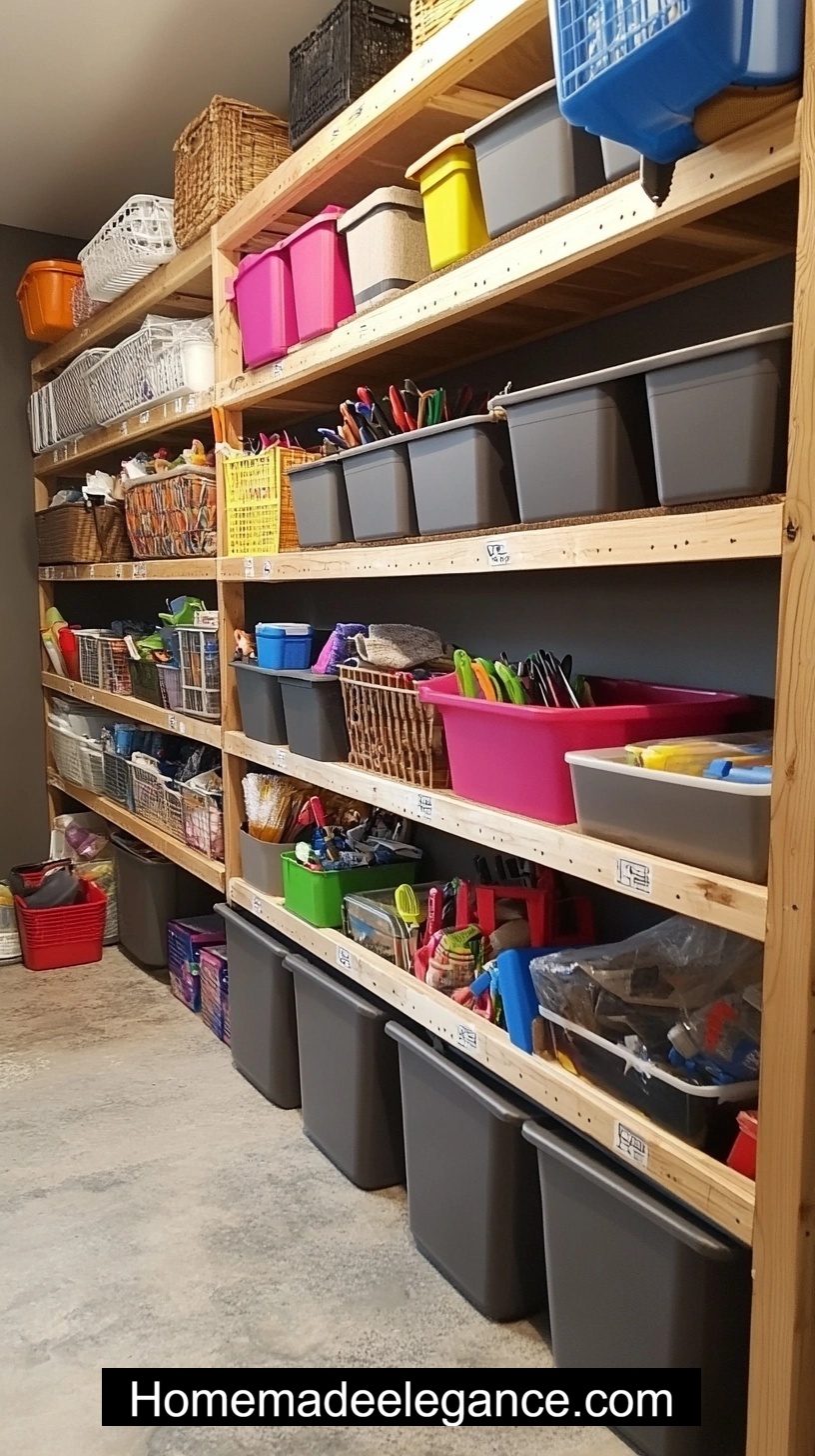 25 Creative Garage Shelving Ideas to Maximize Space