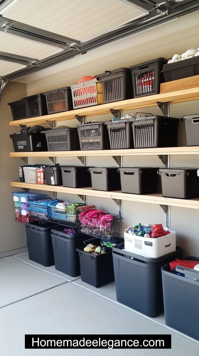 25 Creative Garage Shelving Ideas to Maximize Space